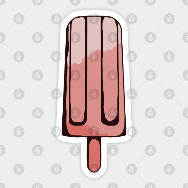 Pink Ombre Popsicle Digital Clipart Popsicle Sticker Teepublic